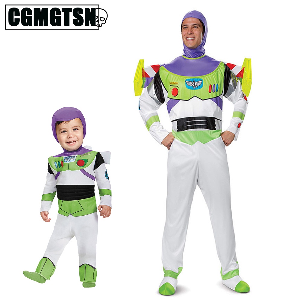 Adult Kids Buzz Lightyear Cosplay Costume Uniform Carnival Performance ...
