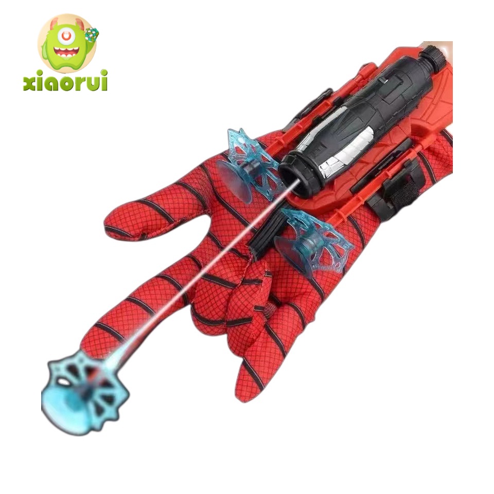 Spider-Man Wrist Transmitter Spinning Sticky Wall Suction Cup ...