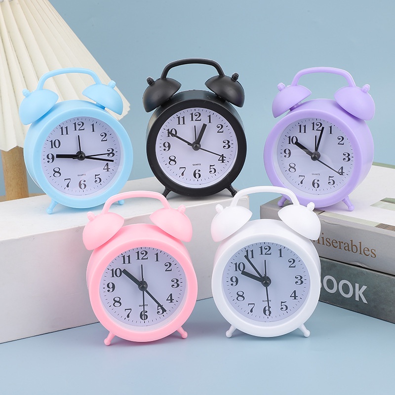 Kids Silent Desktop Alarm Clock Durable Premium Mini Simple Alarm Clock ...