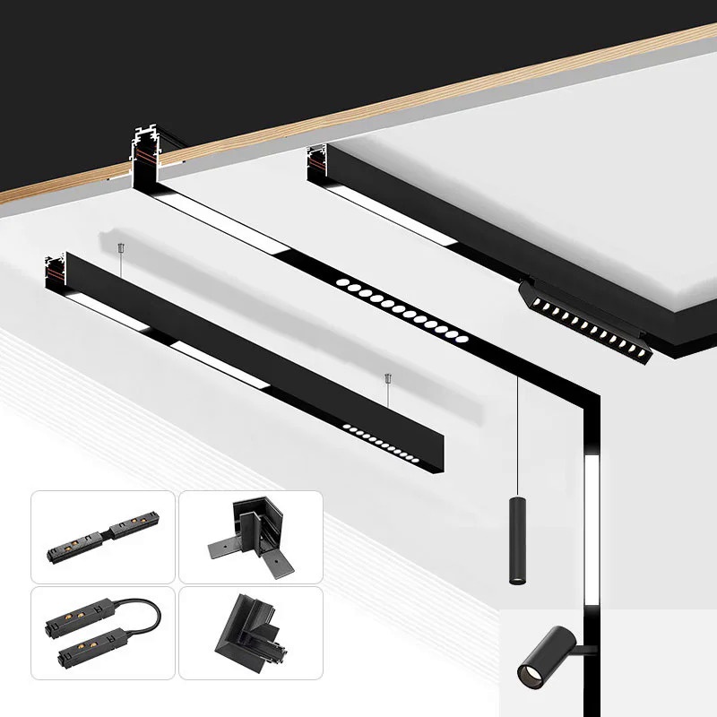 20 Type Magnetic Track Light Any Link And Conductive Module Various ...