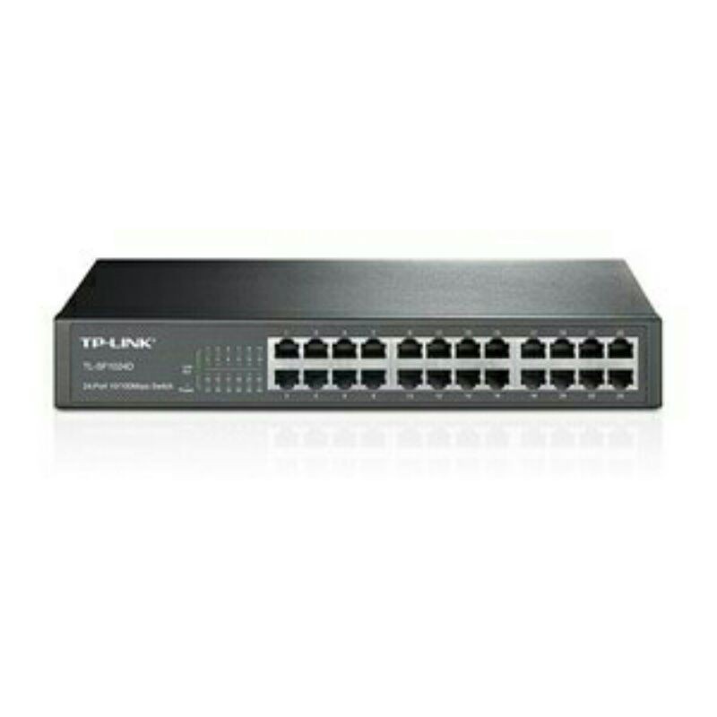 TPLink TL-SF1024D 10/100Mbps Switch 24 Metal Ports TP-Link TL SF1024D ...