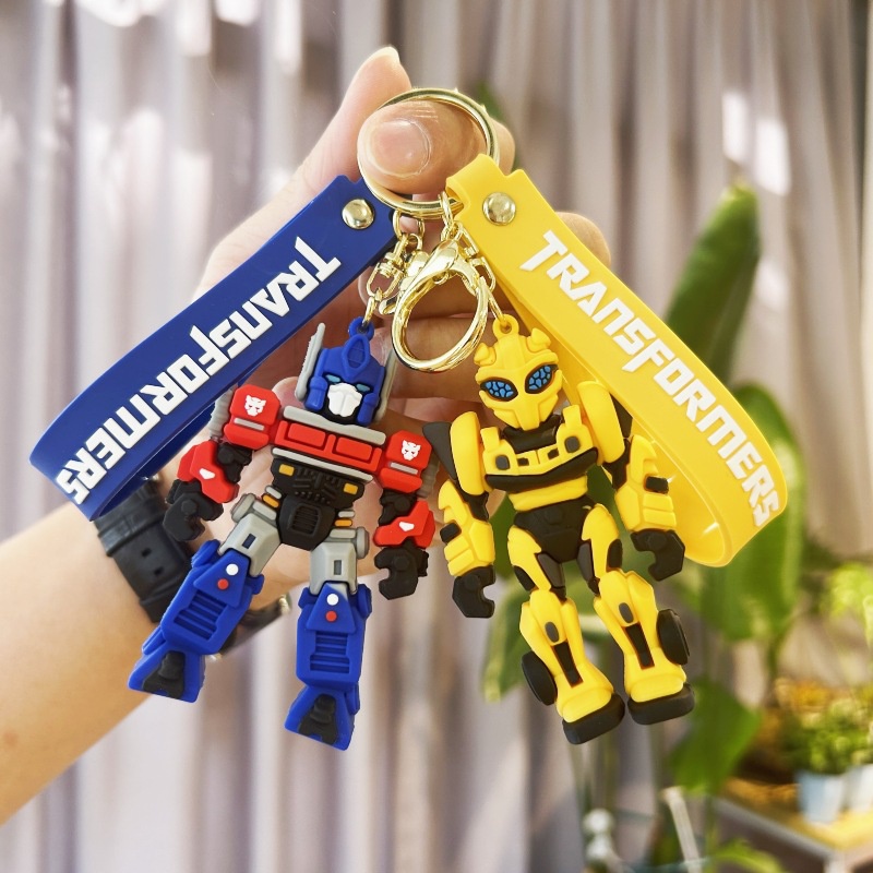 Cute Transformers Optimus Prime Bumblebee Three-dimensional Doll Car ...