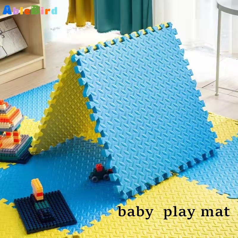 Puzzle Mat Big Size 4 In 1(4Pcs) 60cmⅹ60cm Leaf Design Baby Kids Play ...
