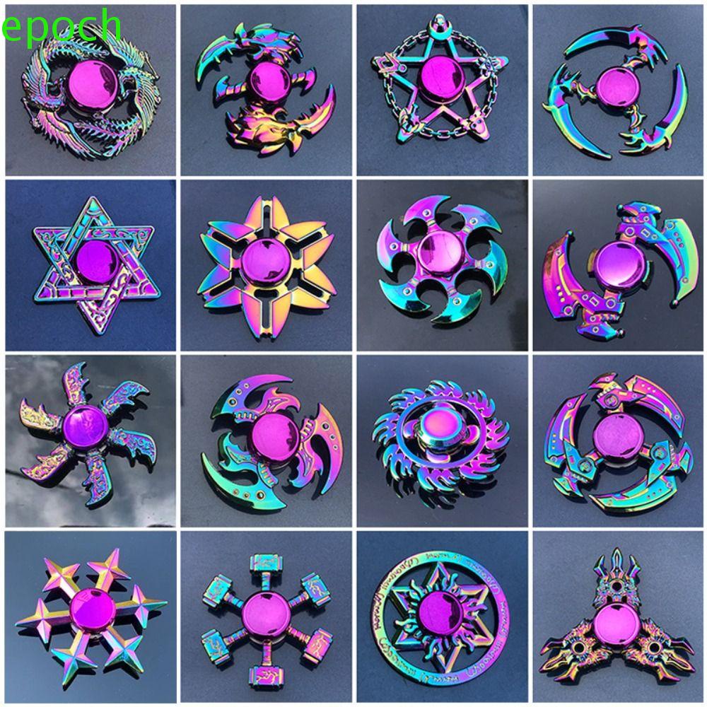 EPOCH Hand Spinner, Dragon Wings Alloy Metal Rainbow Finger Spinner ...