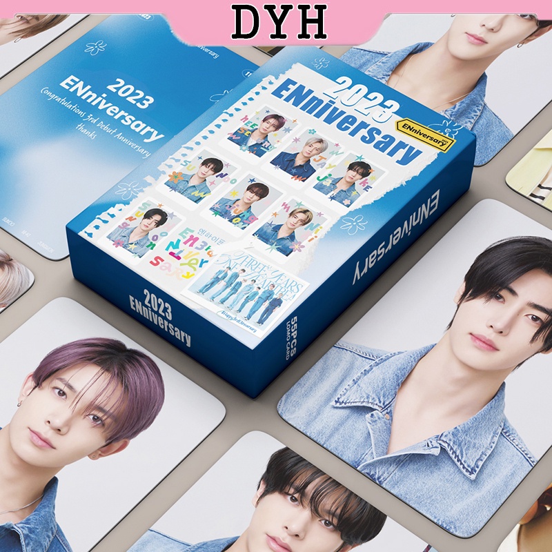 DYH 55pcs/box ENHYPEN Photocards 2023 ENniversary Album KPOP LOMO Card Collection Card | Shopee ...
