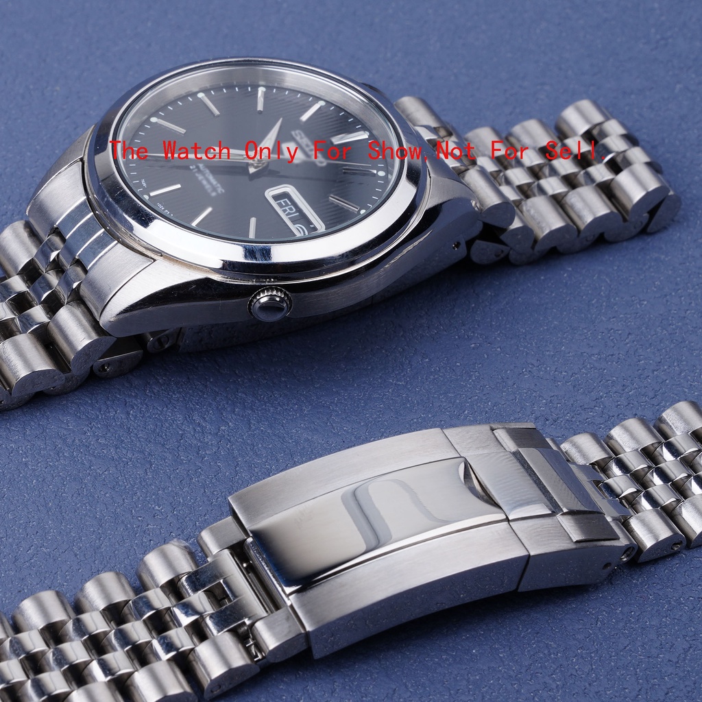 For Seiko 5 snkl41 43 45 SNKL23 Jubilee strap Hollow Endband Oyster ...