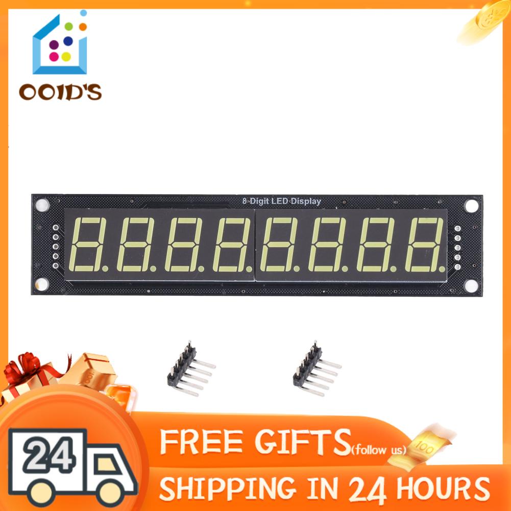 Ooidshop 8Digit Tube LED Segment Display 74HC595 Driver Digital Opto ... Ooidshop 8Digit Tube LED Segment Display 74HC595 Driver Digital Opto ...