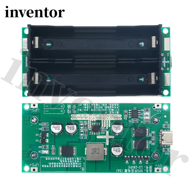 Type-C 15W 3A 18650 Lithium Battery Charger Module DC-DC Step Up ...