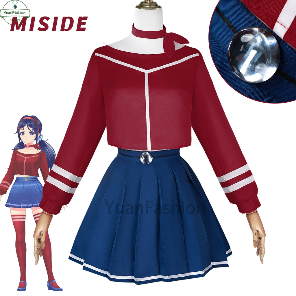 [Ready Stock]Game MISIDE cosplay Mita cosplay Clothing 2D Game JK ...