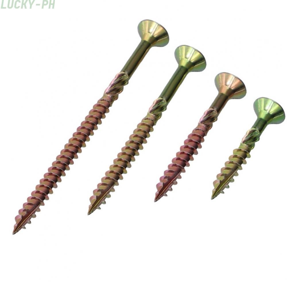 Long lasting Wood Screws T25 Flat Head Self Tapping 100pcs Galvanized ...