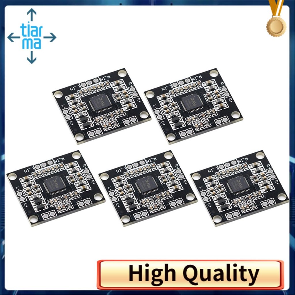 Great 5Pcs PAM8610 Module Digital 2X15W Audio Power Amplifier Board DC7 ...