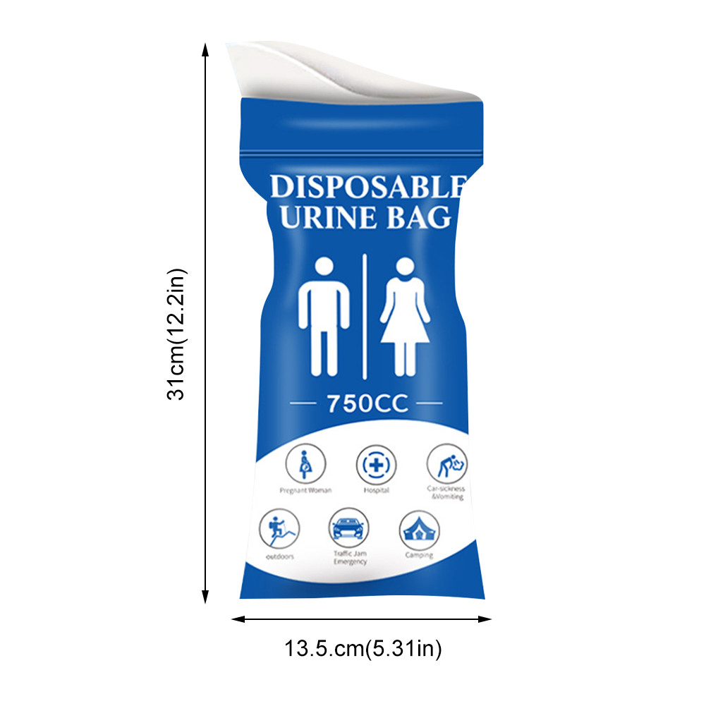 Wholesale 20Pcs Disposable Urinal Bag Emergency Pee/Wee Bags Car Pee ...
