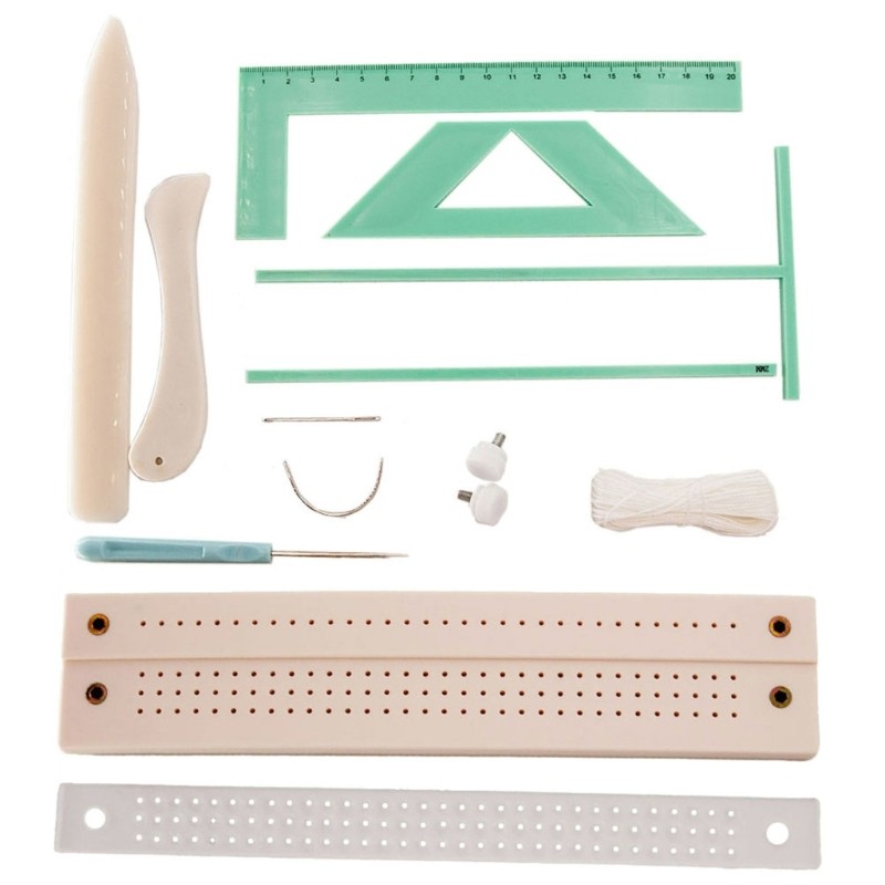 love* Bookbinding Kits Bookbinding Ruler Set with Binding Tool Binding ...