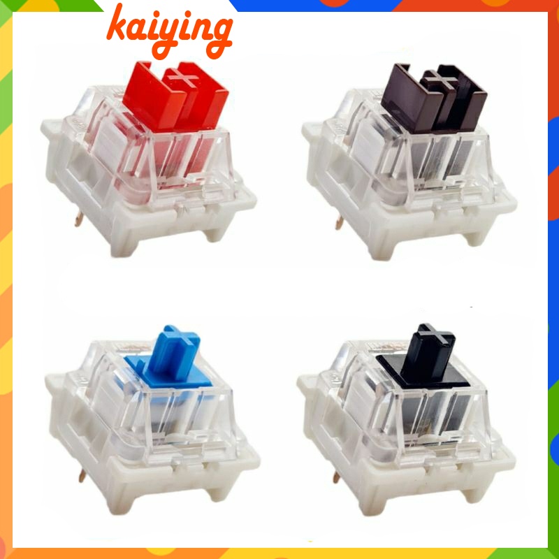 4 basic 3-pin switches/small pin installation Hotswap cheap/Blue Switch ...