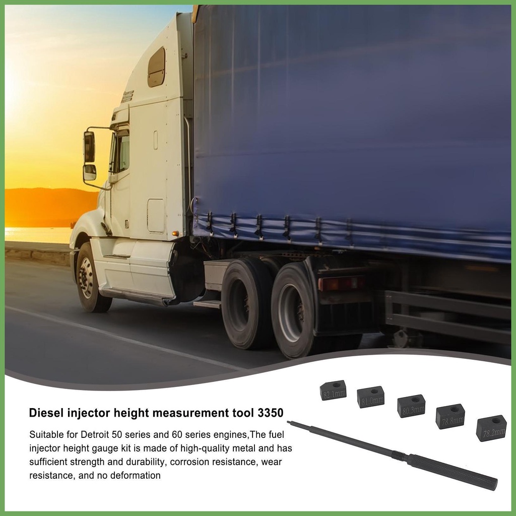3350 Injector Height Gauge Kit Universal Adjustable Metal Tool For ...