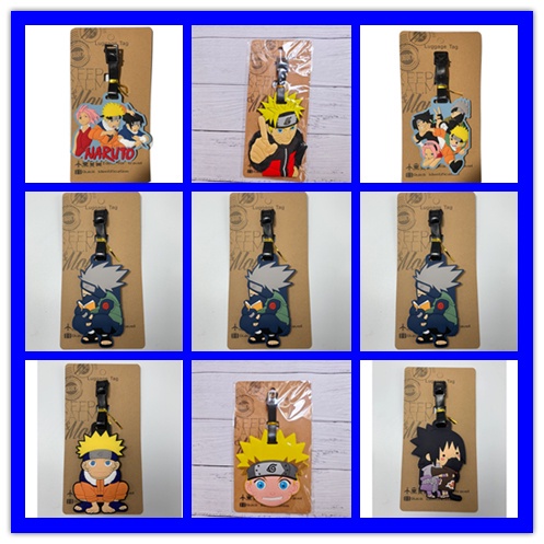 Naruto Naruto Sasuke Kakashi Luggage Tag Boarding Pass Luggage Tag ...