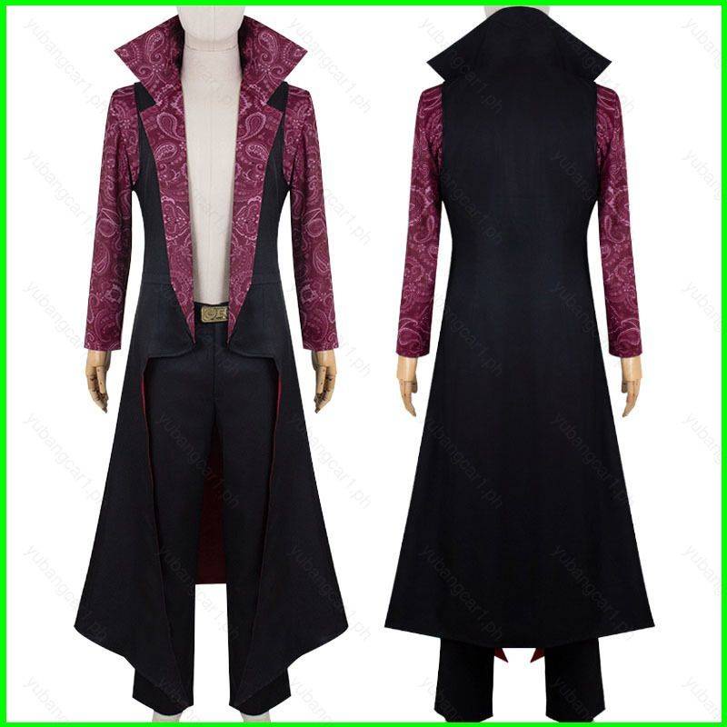 Anime One Piece Dracule Mihawk Cosplay Cloak Pants Belt Costume Anime ...