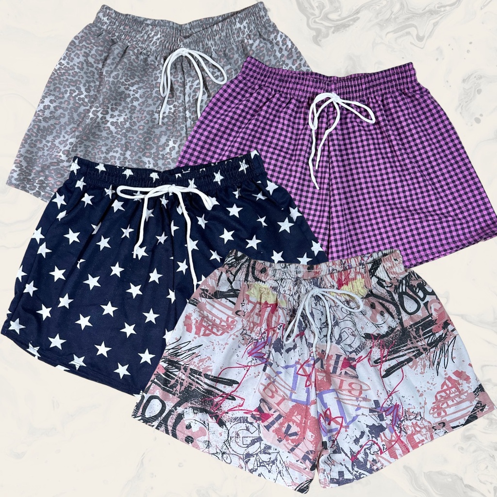 BASIC PANTULOG DRAWSTRING SHORTS SHORTS (FREESIZE FIT SMALL TO LARGE ...