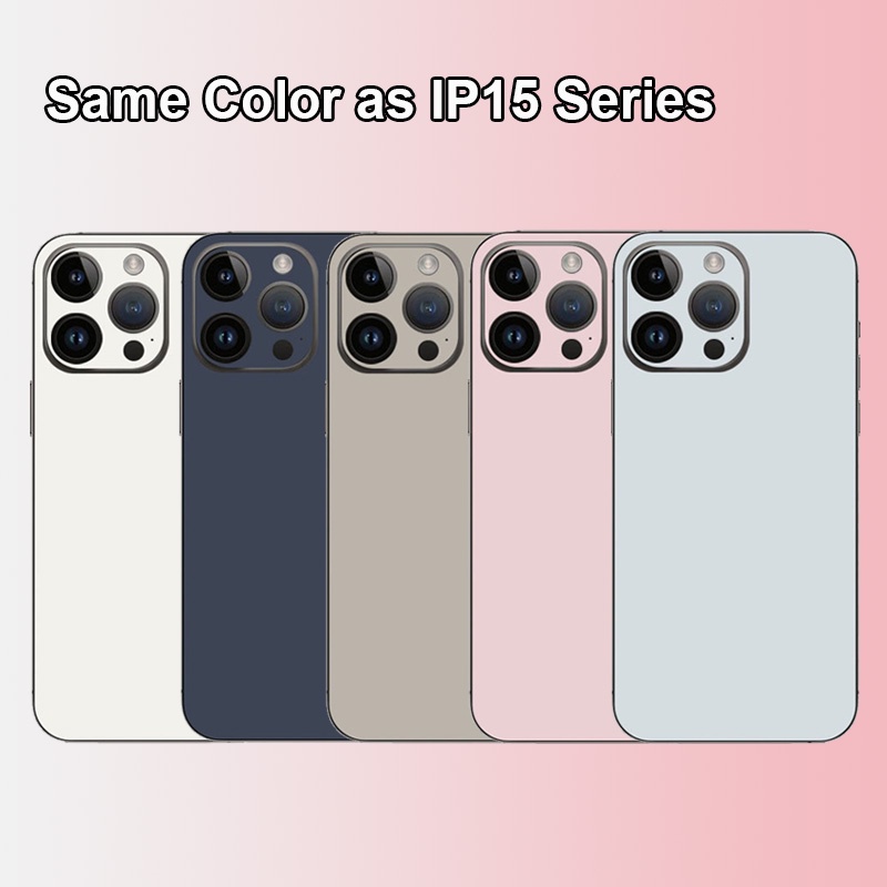 Original Color Decal Skin Compatible for iPhone 15 Pro Max Plus Back ...