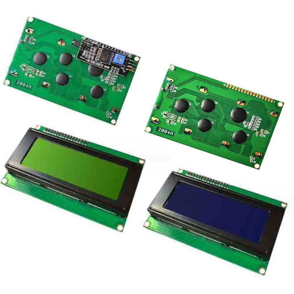 20x4 LCD Modules 2004 LCD Module with LED Blue/Yellow green Backlight ...