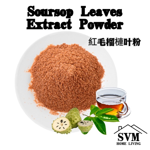 Soursop Leaves Extract Powder - 紅毛榴槤叶粉 - AAnnona / Graviola / Guanabana ...