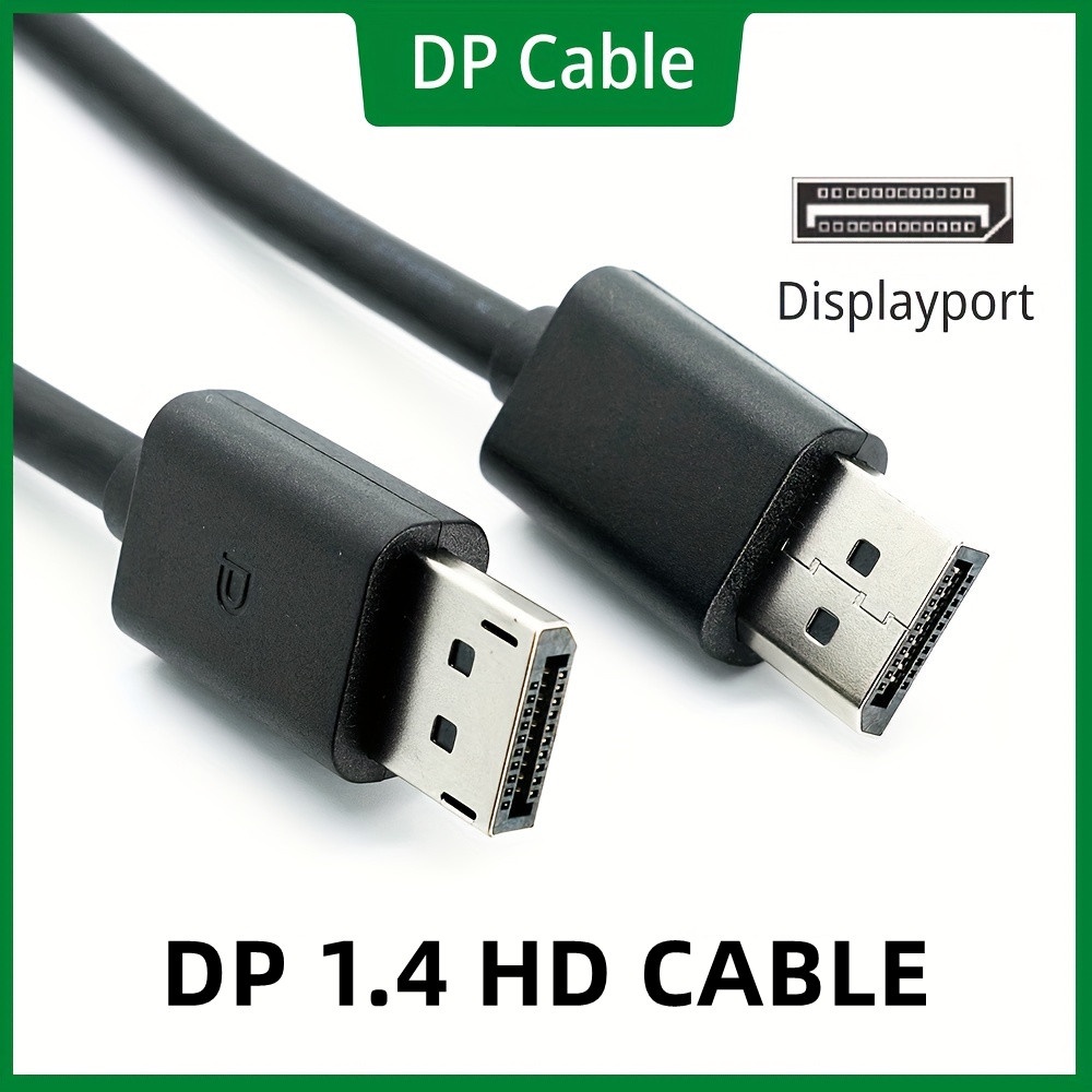 1.5M DisplayPort 4K DP 1.4V Conversion Video Audio Adapter Cable for PC ...