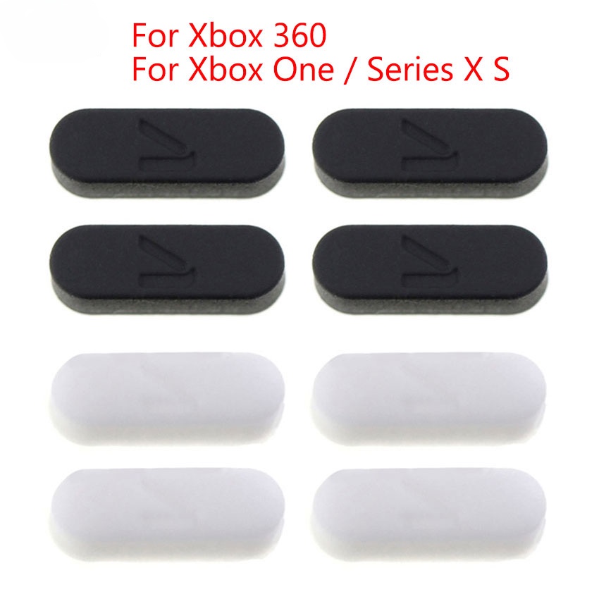 1 set = 4pcs For Xbox 360 Rubber Feet Pads Replacement For Xbox One for ...