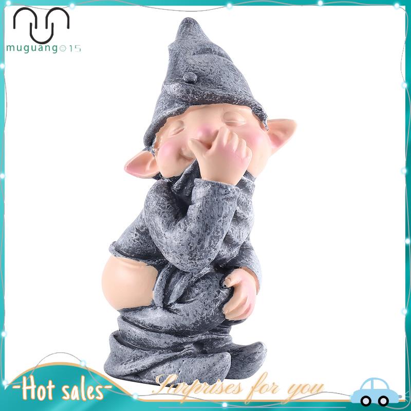 【muguang15】Naughty Gnome Pooping Miniature Statue Pooping Simulating ...