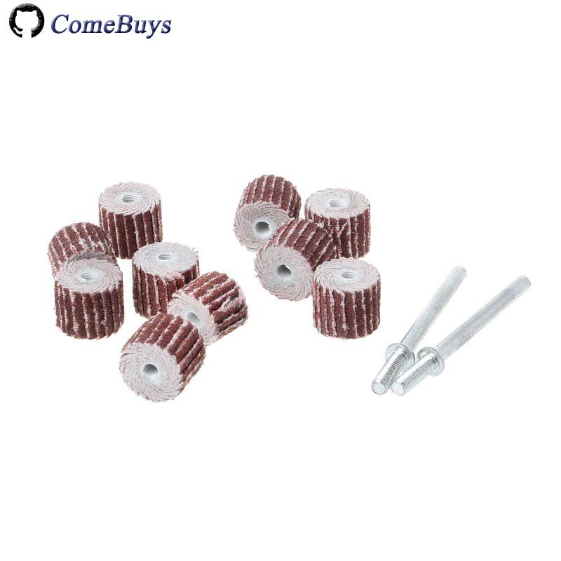 com* 12pcs 240 Grit Sanding Flap Wheel Sand Paper Rotary Die Grinder ...