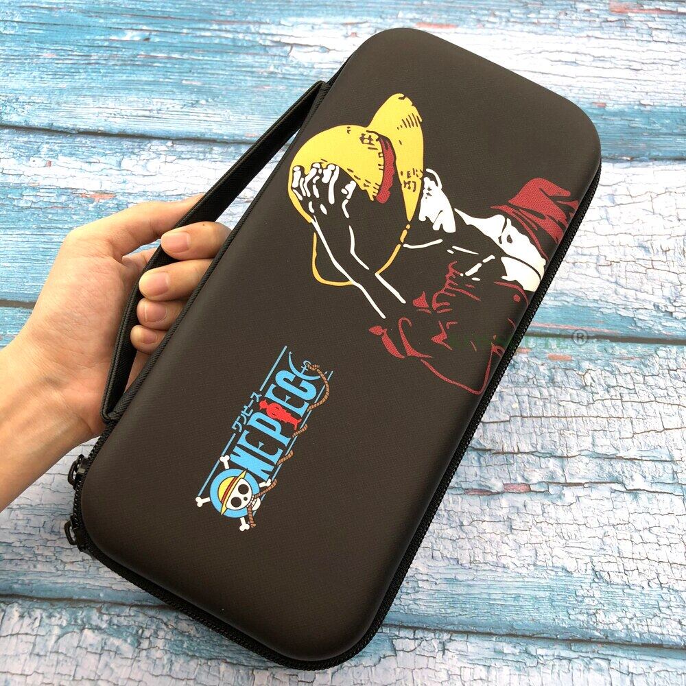 Cute ONE PIECE Luffy Nintendo Switch Storage Bag Zipper Hard Case ...