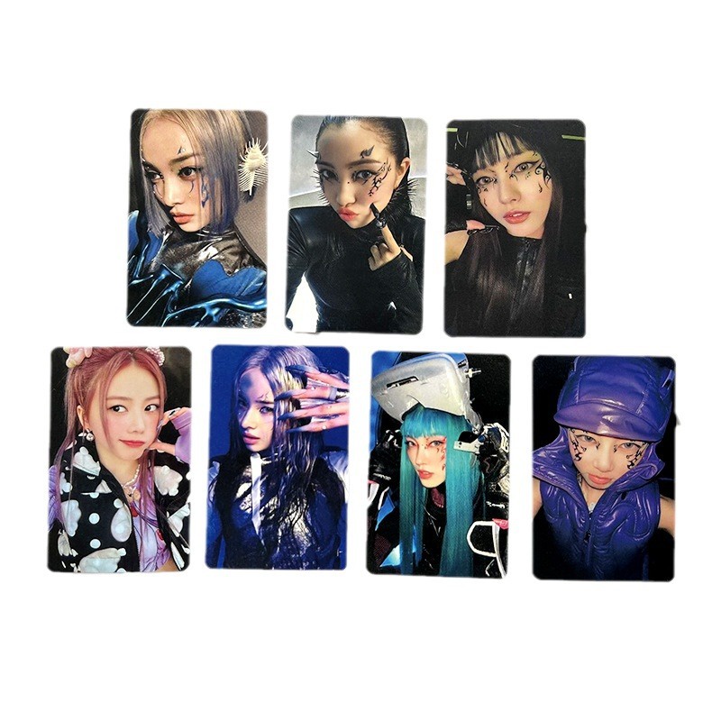 7pcs/set XG Album NEW DNA Photocards 1st MINI KCON 2023 ALPHAZ SEASON'S GREETINGSLomo Cards Kpop ...