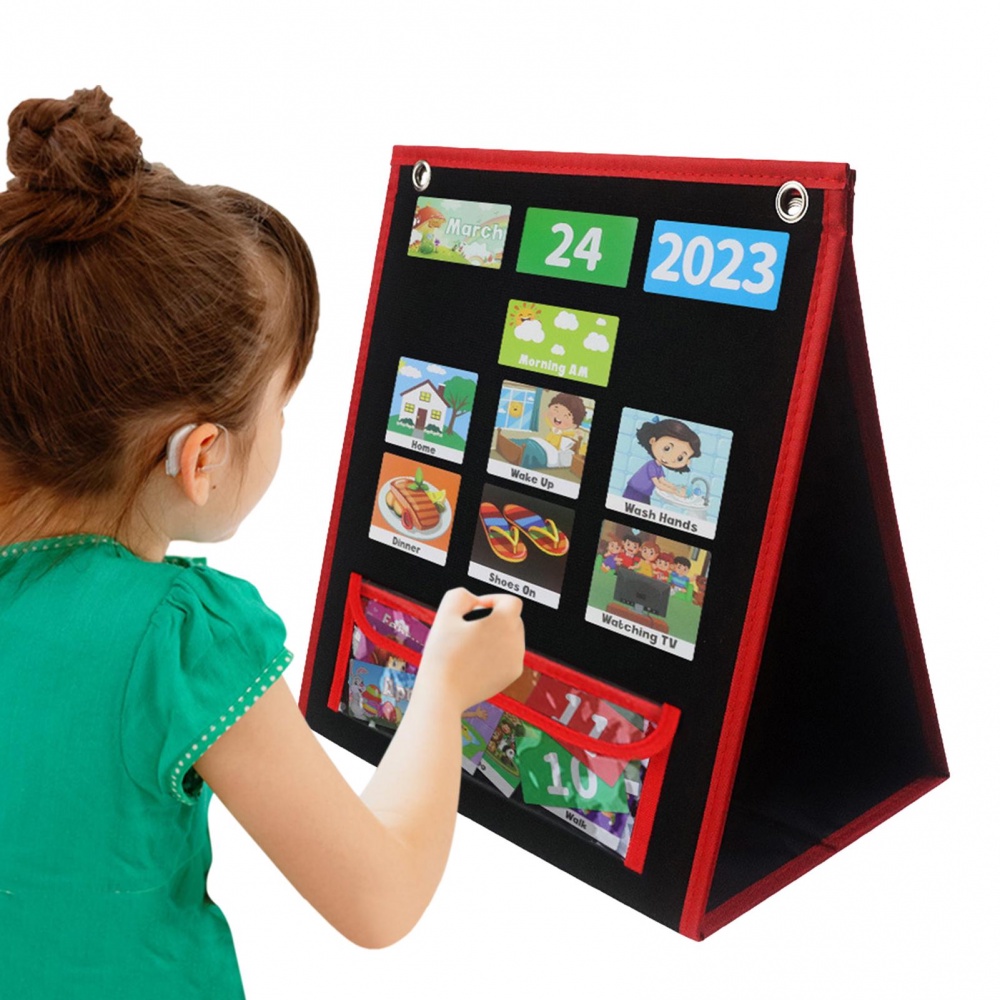 【YL】Visual Schedule for Kids ， Daily Calendar and Weekly Progress Chart 118 Behavior Cards ...