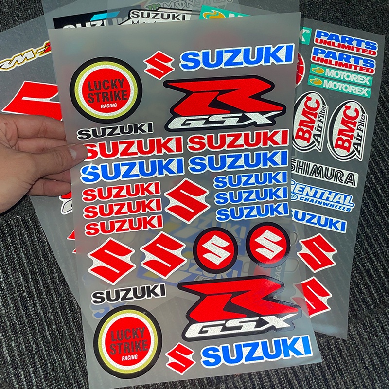 SUZUKI Motorcycle Stickers GSX-R600 GSX650F B-King Katana DL650 GSX ...
