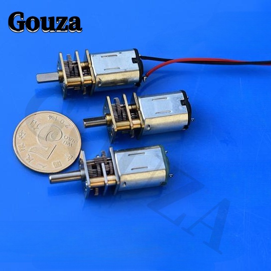 Precision Gear Motor ZGA12-N20 All-Metal Gear DC3V 5V 6V Smart Car ...