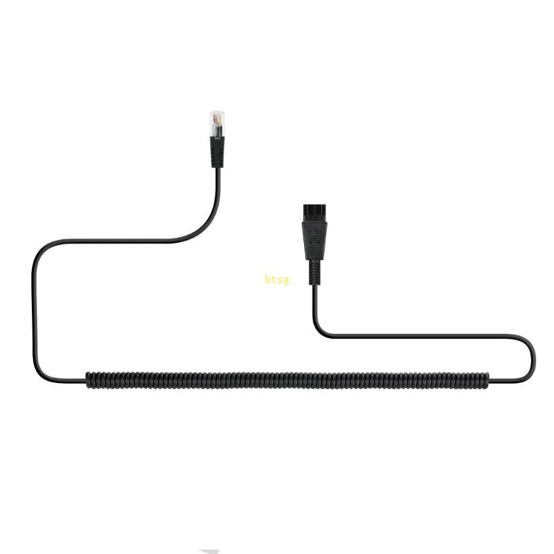 BT Quick Disconnect Cable to RJ9 Plug Adapter Replacement QD Quick ...