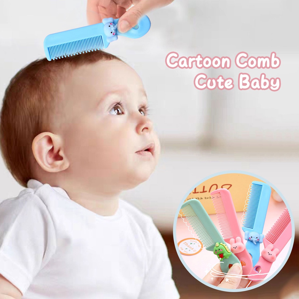 Baby Comb Newborn Dedicated Portable Small Comb Cartoon Safe Smooth ...