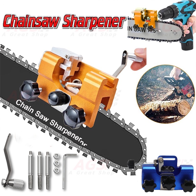 Chainsaw Sharpener Kit Portable Chain Saw Sharpening Tools Woodworking ...