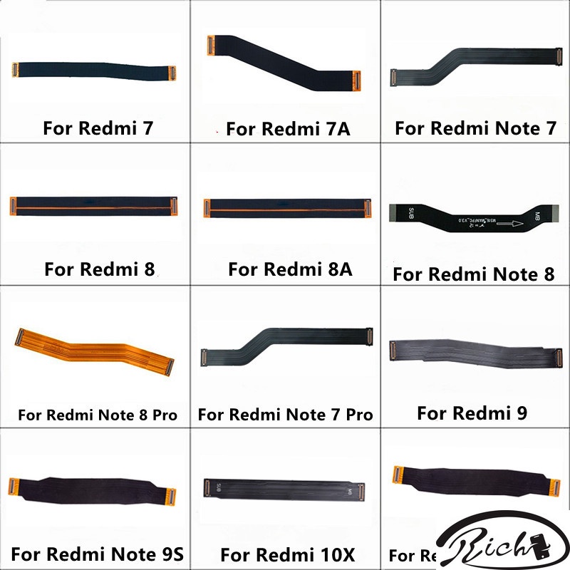Motherboard Main Connect LCD Display Flex Cable Ribbon For Xiaomi Redmi Note 9S 9 8 7 6 Pro 6A ...