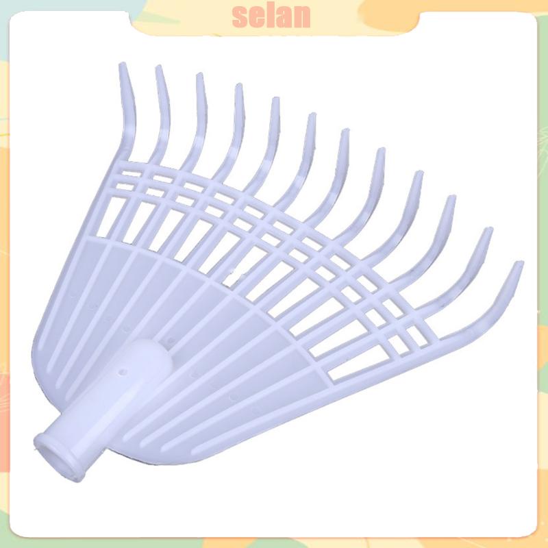 SEL Upgraded Gardening Hand Rake Tools 12 Tooth Leaf Rake Agricultural ...