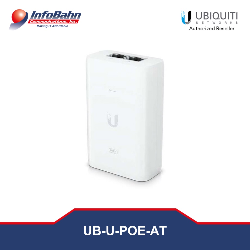 Ubiquiti Networks U-Poe-at 802.3at Supported 30W POE Injector | Shopee Philippines