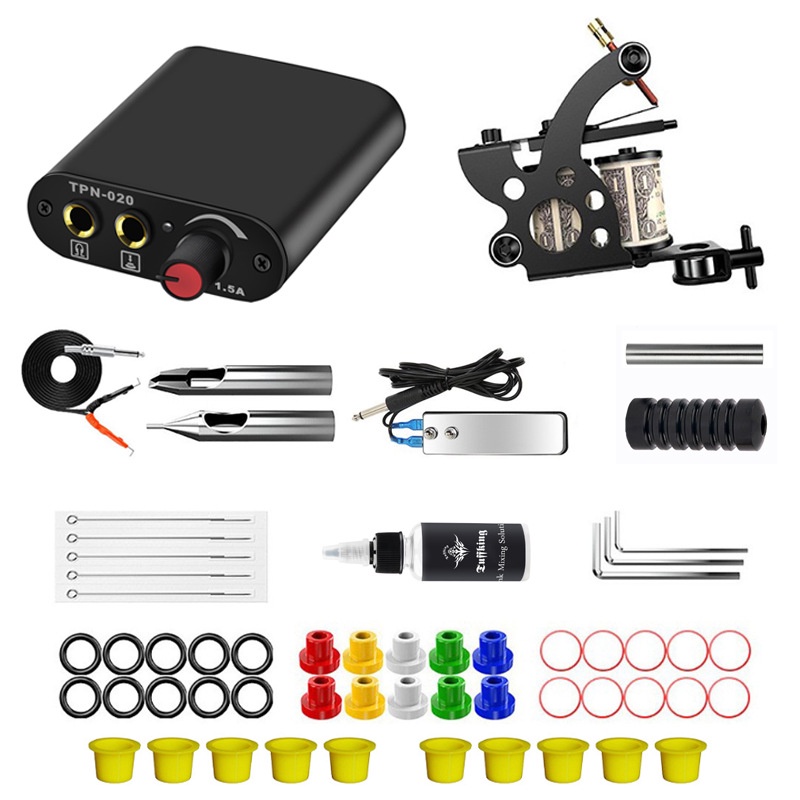 Selling Tattoo Motor Machine Set Tattoo Beginners Self-learning Tools ...