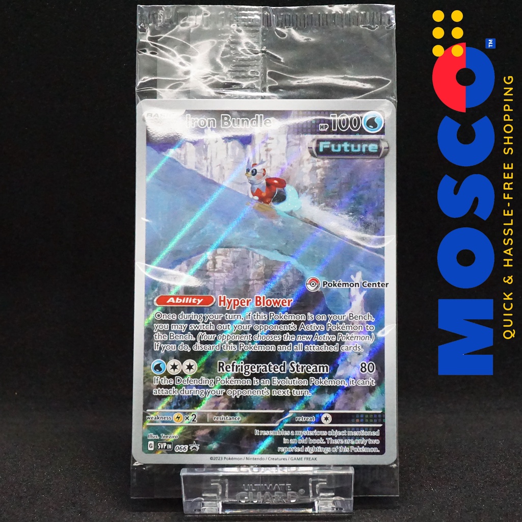 Iron Bundle - SVP066 - Pokemon Center Exclusive Illustration Rare Promo ...