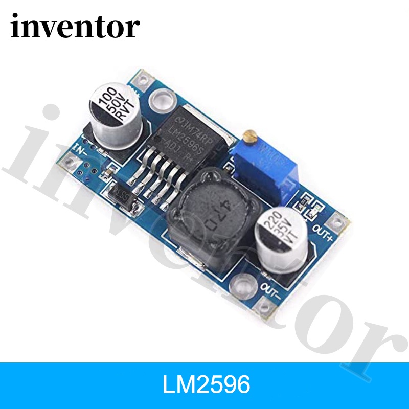 LM2596/LM2596S/LM2596LED/LM2596HVS DC to DC Buck Converter Voltage Regulator DIY Adjustable ...