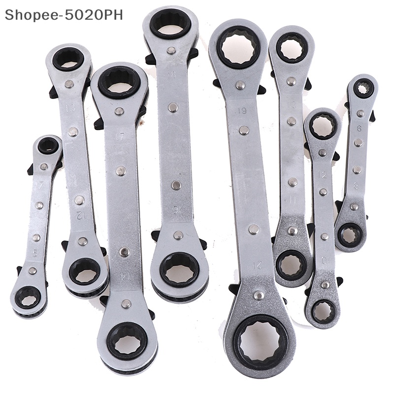 # Hardware # 6-21mm metric offset torque wrench set double ratchet ...