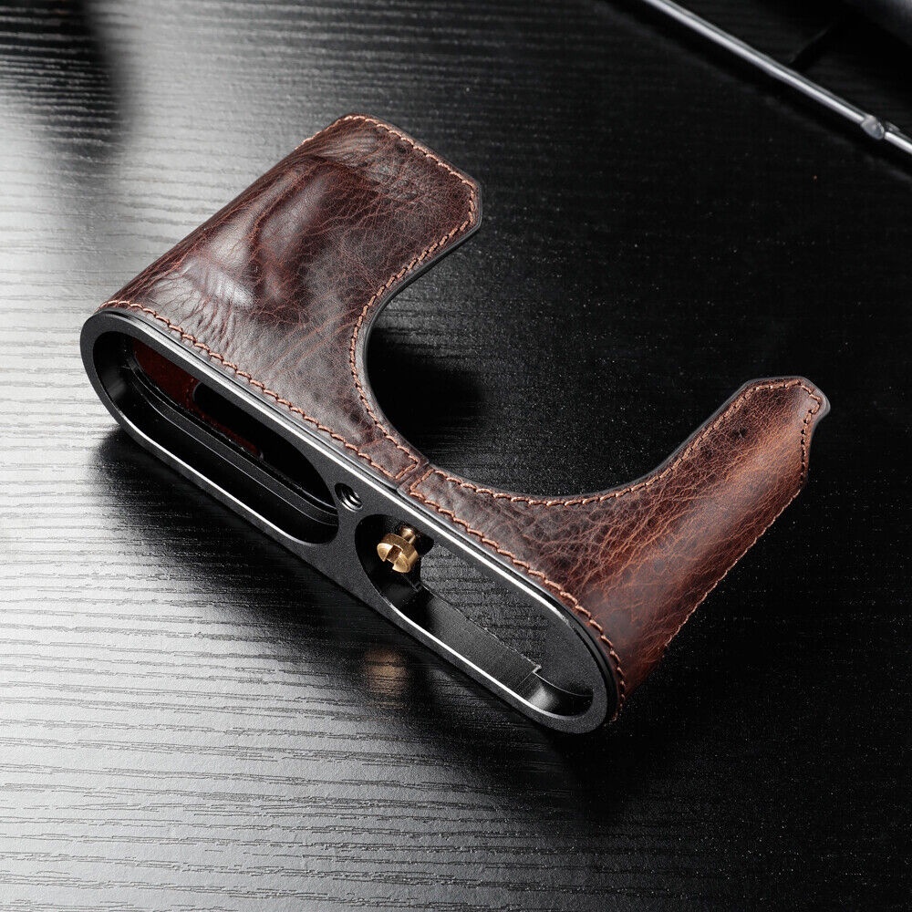 Leica Q3 Genuine Leather Camera Case Half Body Handmade Bag For Leica ...
