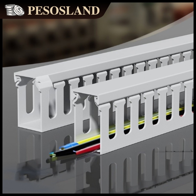 Open Slot Cable Duct Management Raceway Duct Slotted Cable Tray Cable ...