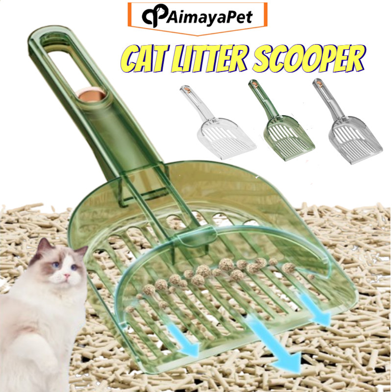 Aimayapet Cat Litter Scoop Plastic Cat Scooper Shovel Pet Poop Scooper ...