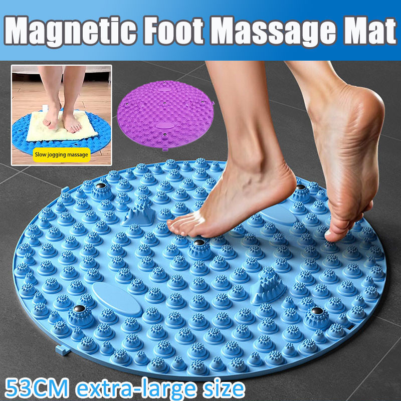 Foot Massage Mat Therapy Acupressure Disc Massage Pad with Magnetic ...