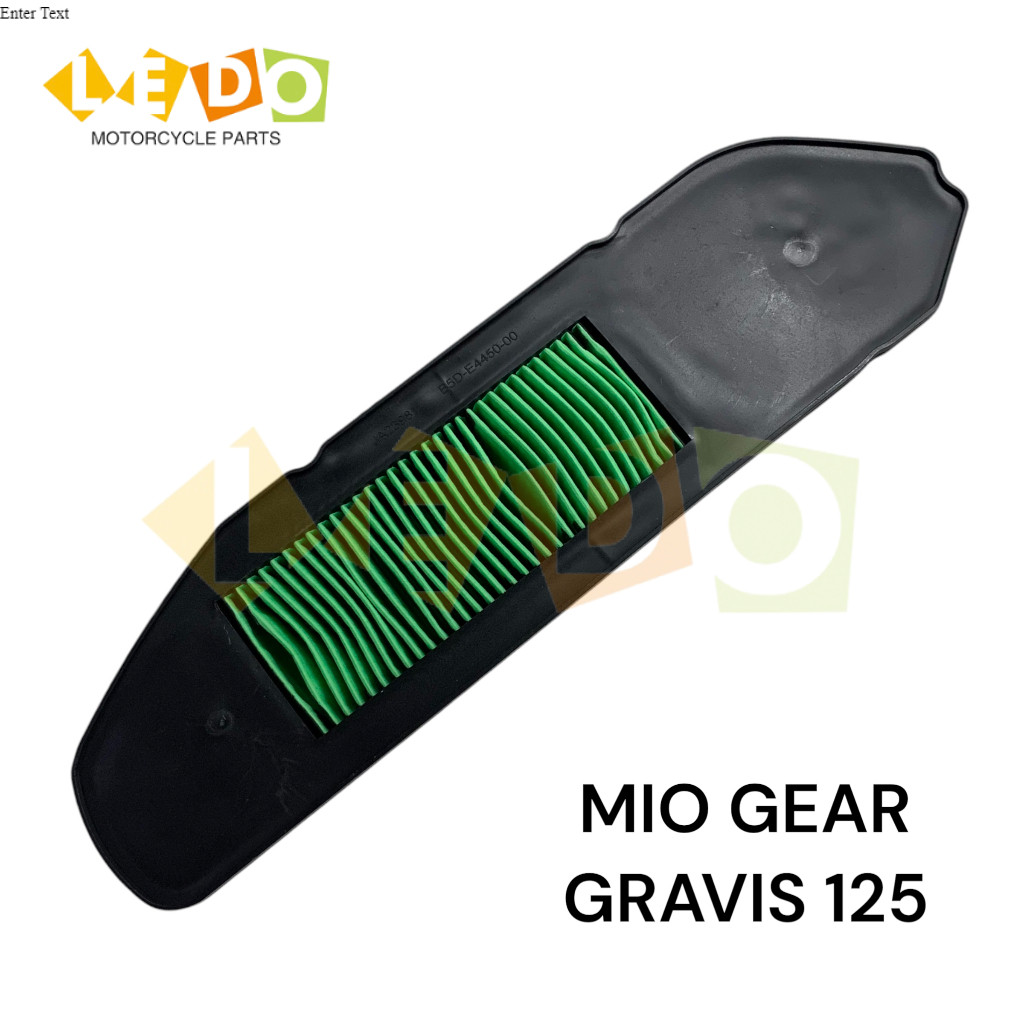 MOTORCYCLE ]ENGINE AIR CLEANER ELEMENT AIR FILTER DISPOSABLE MIO GRAVIS ...