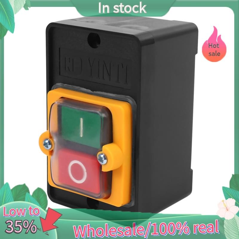 AC 220/380V On/Off Water Proof Push Button Switch KAO-5 for Drill Motor Machine | Shopee Philippines